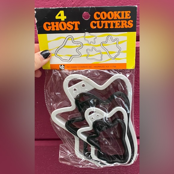 Holiday | Halloween Vintage 4 Pc Set Of Ghost Cookie Cutters | Poshmark